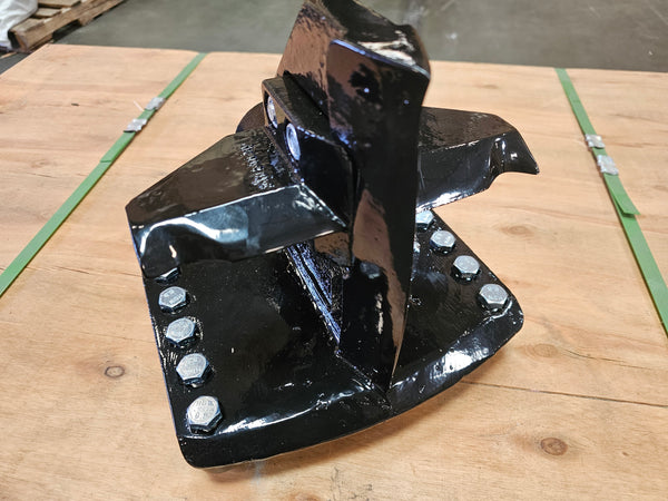 NEW Hydraulic Log Wood Splitter Steel Wedge 4 Way Removable Wings IN S ...