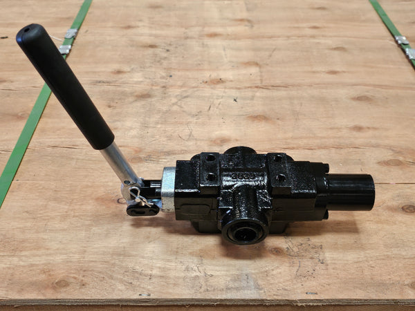 60 Ton Hydraulic Log Wood Splitter Control Valve Auto Retract IN STOCK ...