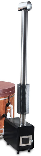 NEW Wood Burning Hot Tub Spa Water Heater Off The Grid Wood Fired Heat ...