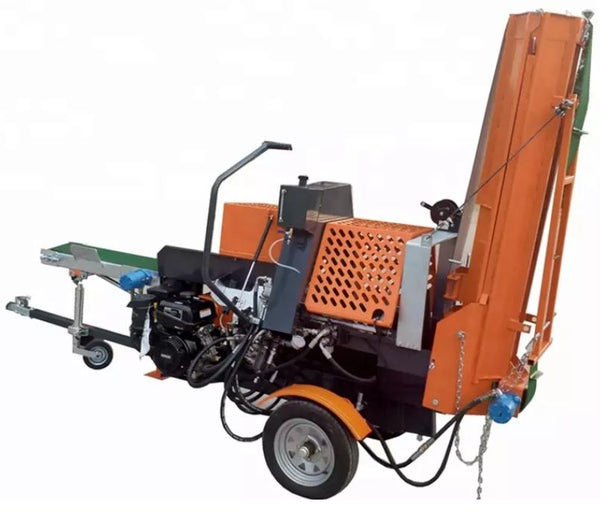 Kohler 14HP Firewood Processor Log Splitter Stihl Chainsaw 10' Ft Conv ...